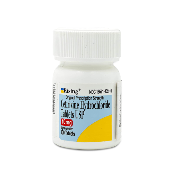 Cetirizine HCL 10 mg – Antihistamine Seasonal Allergy Tablets – 100 ...