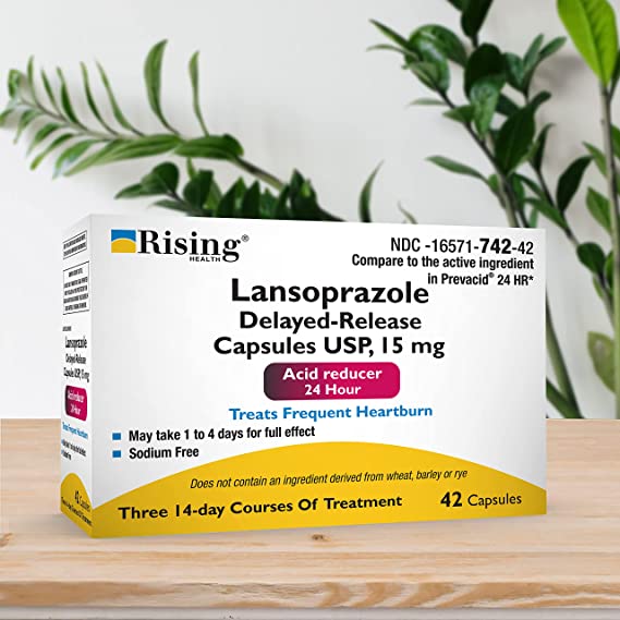 Lansoprazole Delayed-Release Capsules, USP – Treats Frequent Heartburn ...