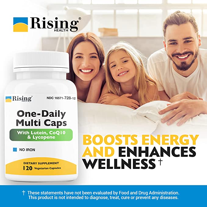 One Daily MultiVitamin Capsules – 120 Count – Gluten & Dairy Free ...