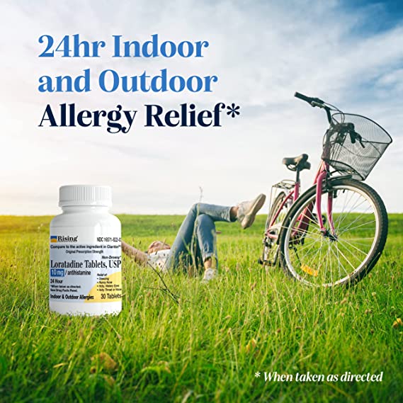 Loratadine Tablets 10mg – Antihistamine, Allergy Relief Product – 30 ...